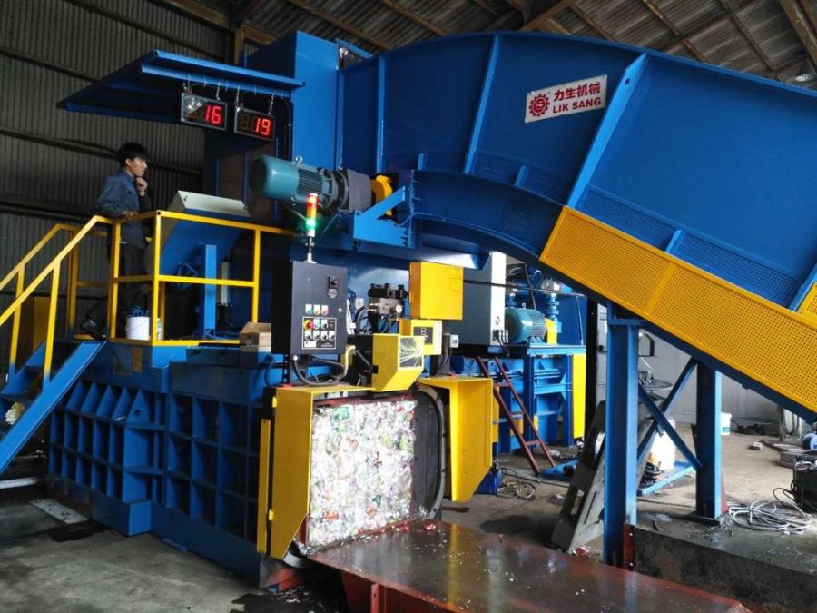 Fully Automatic Two-Ram Baler - Lik Sang Machinery Manufacture Ltd